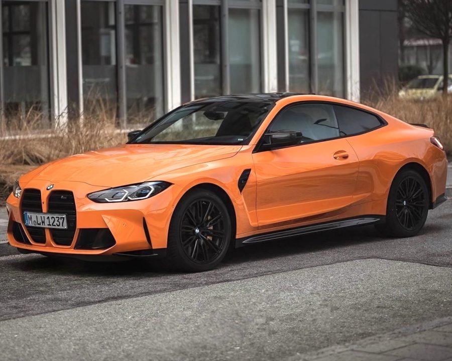 2021 BMW M4 Competition Fire Orange Spec (G82) • Hype Garage